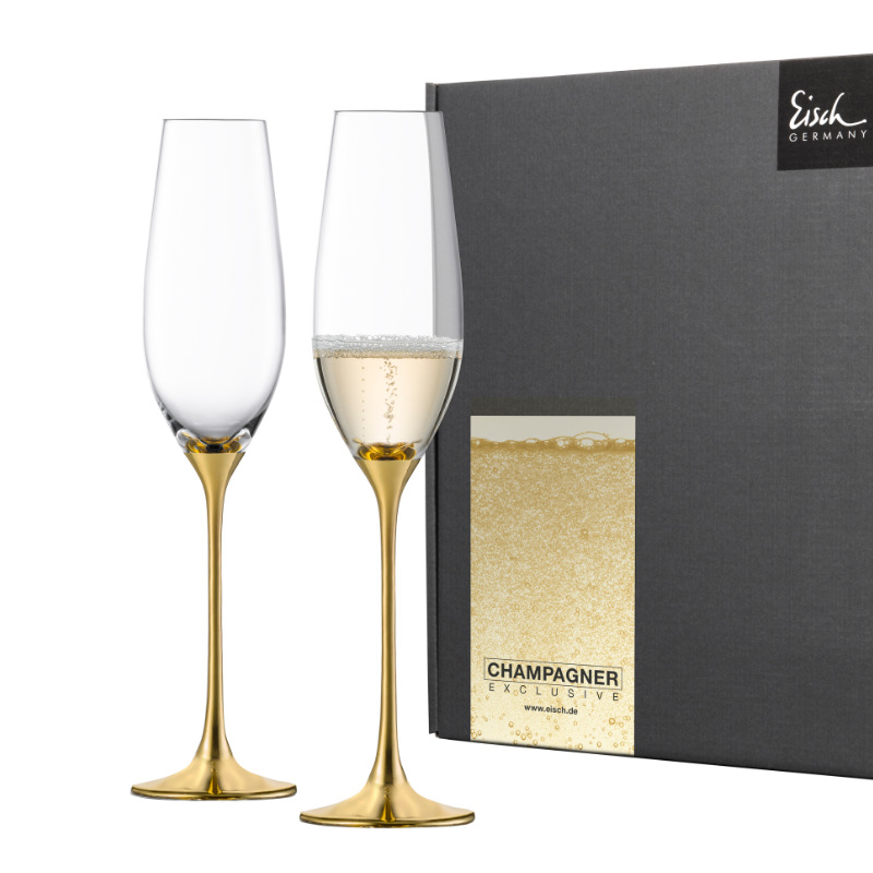 Exclusive Eisch Champagne Glasses - Handmade in Germany