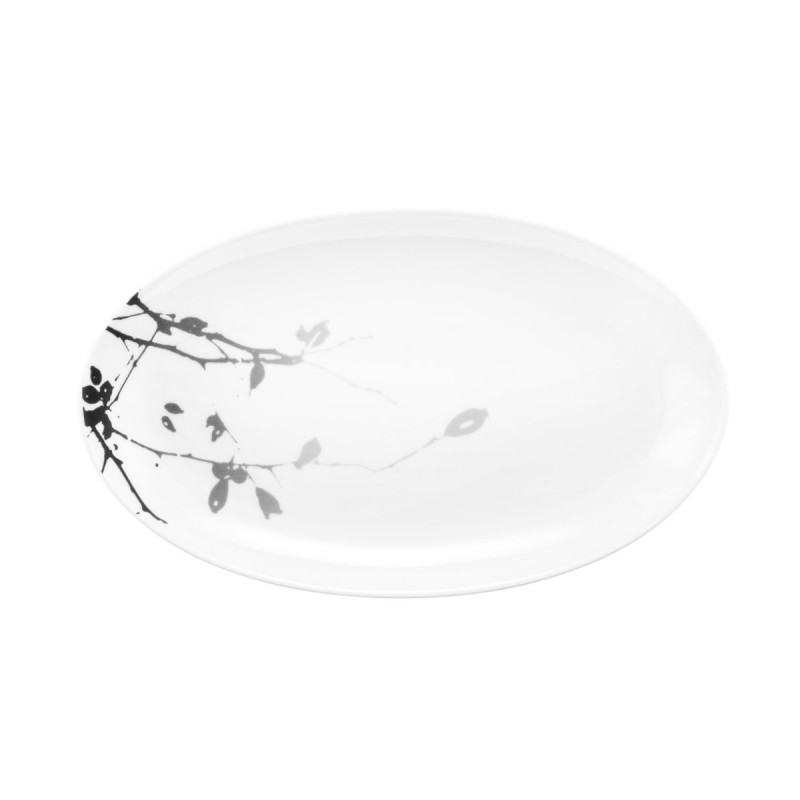 Seltmann Weiden Liberty Dark Rose Hip Servierplatte oval 24 cm