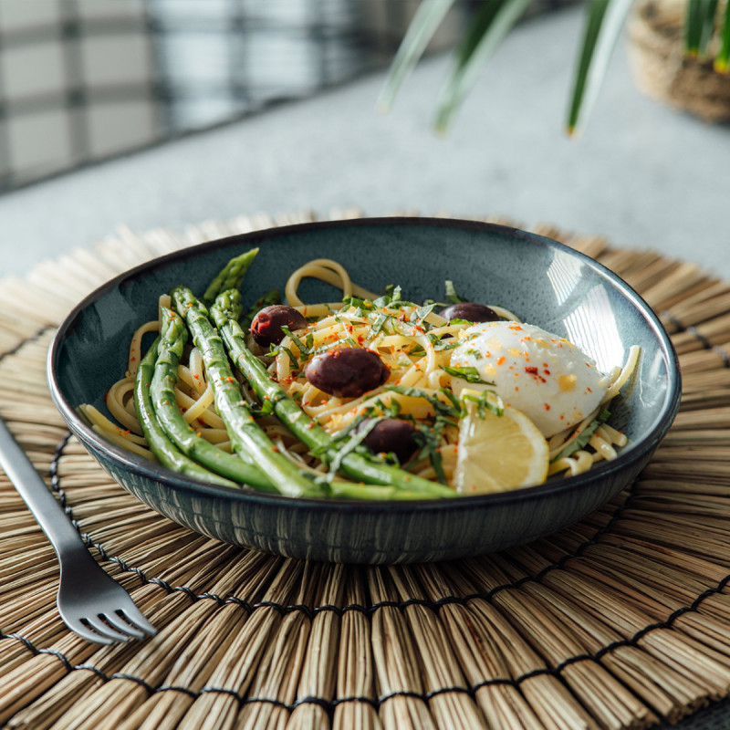 like. by Villeroy & Boch Lave gris Suppenteller Schalen flach 22 cm