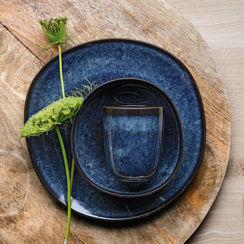 like. by Villeroy & Boch Lave bleu Becher ohne Henkel 0,35 L