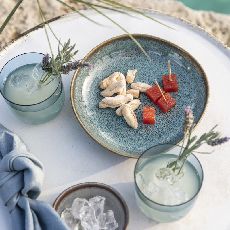 like. by Villeroy & Boch Lave glacé Suppenteller Schalen flach 22 cm