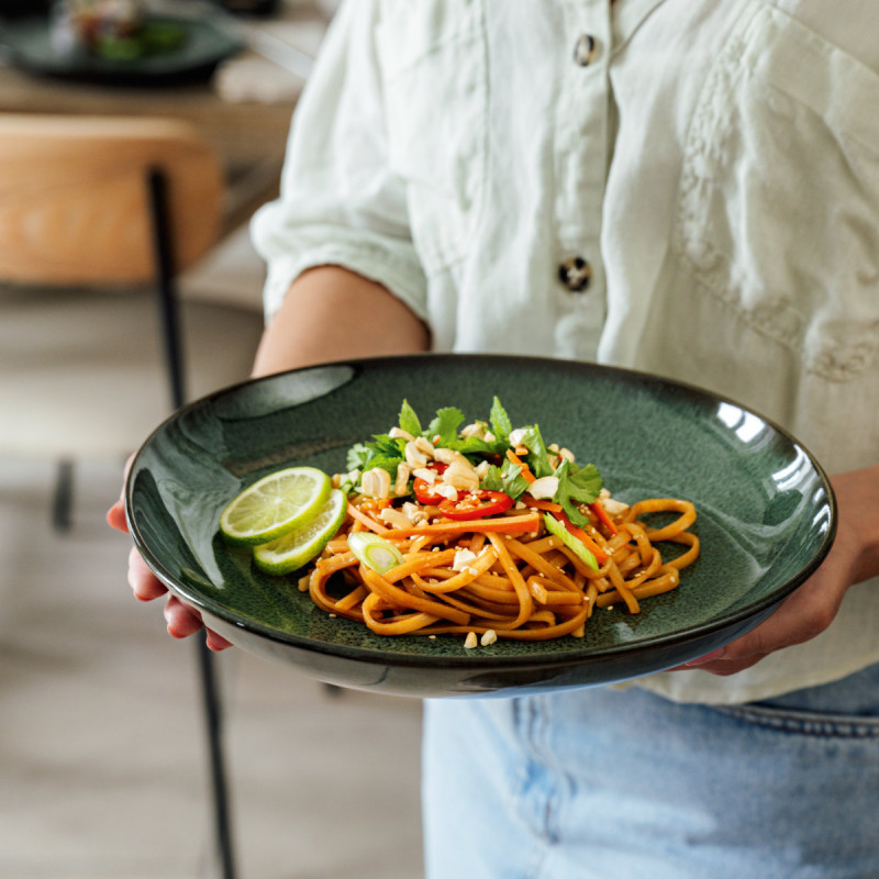 like. by Villeroy & Boch Lave vert Schale flach groß 28 cm