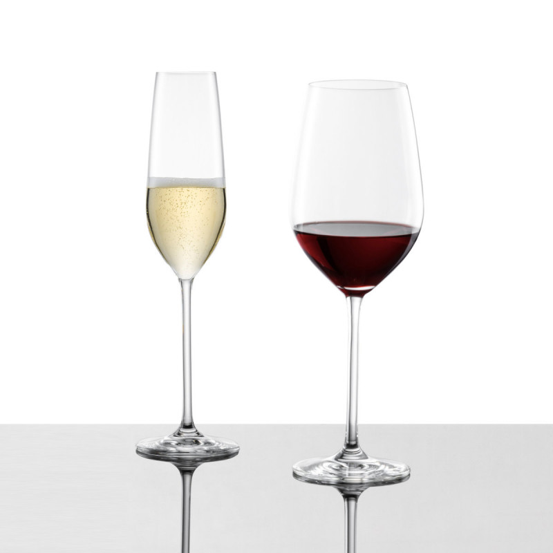 Schott Zwiesel Fortissimo Sektglas mit Moussierpunkt Set 4-tlg. 0,24 L