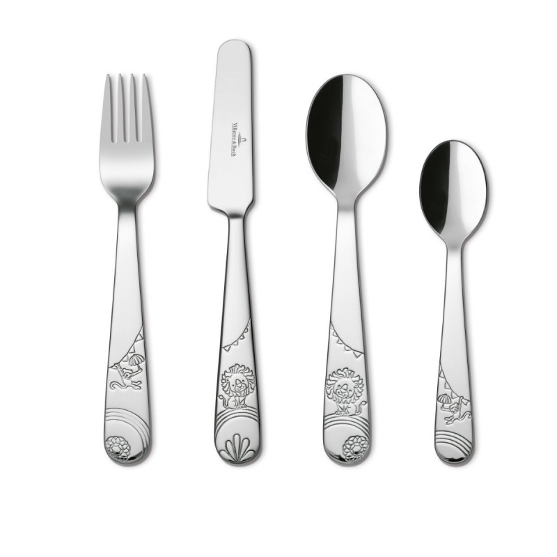 Villeroy & Boch Roar Like A Lion Kinderbesteck Set 4-tlg.