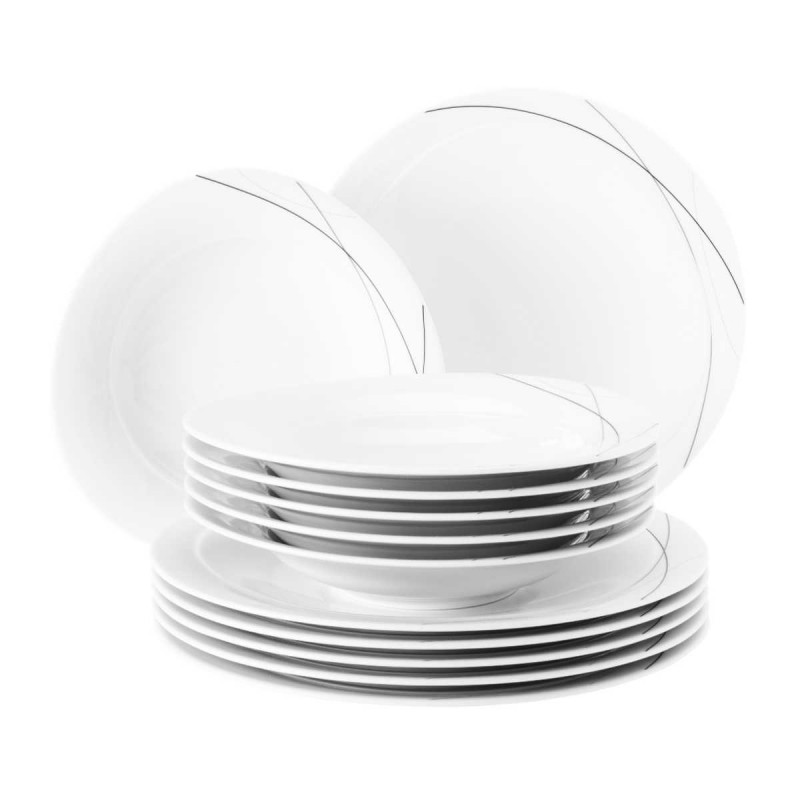 Seltmann Weiden Trio Highline Tafelservice 12-tlg.