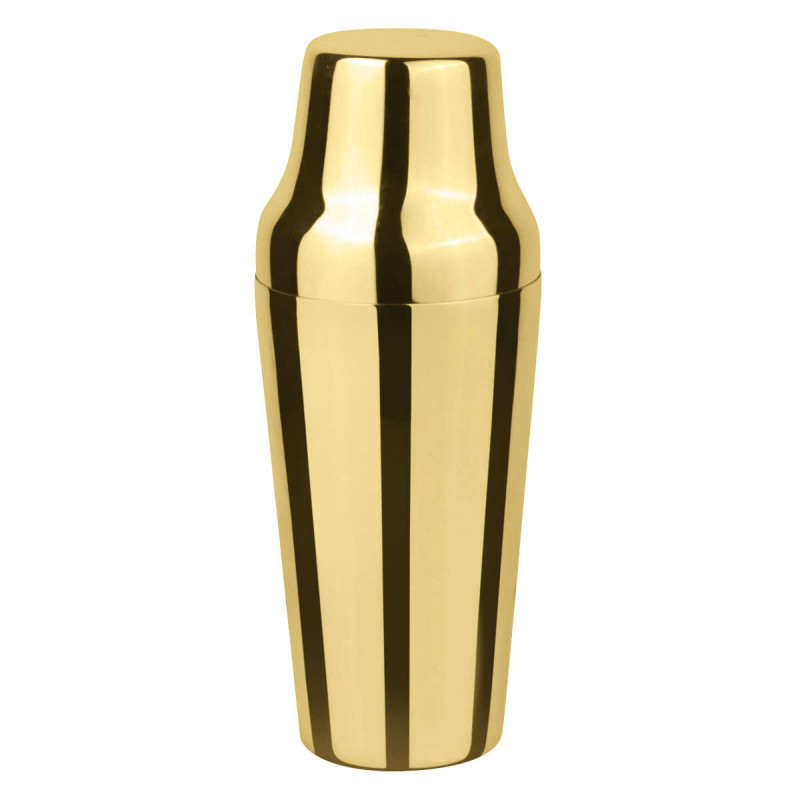 Sambonet Paderno Bar Utensils - Edelstahl / PVD Gold Calabrese Shaker h ...