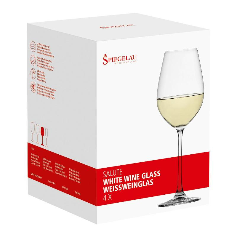 Spiegelau Salute Weisswein Glas Set 4-tlg. 0,46 L