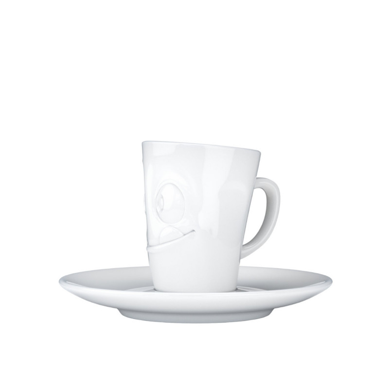 TV Tassen Espressotasse weiß lecker 0,08 L