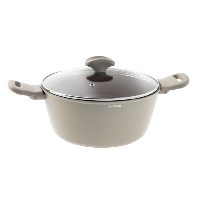 Sambonet Silver Force "Meat pot with lid, 24 cm"