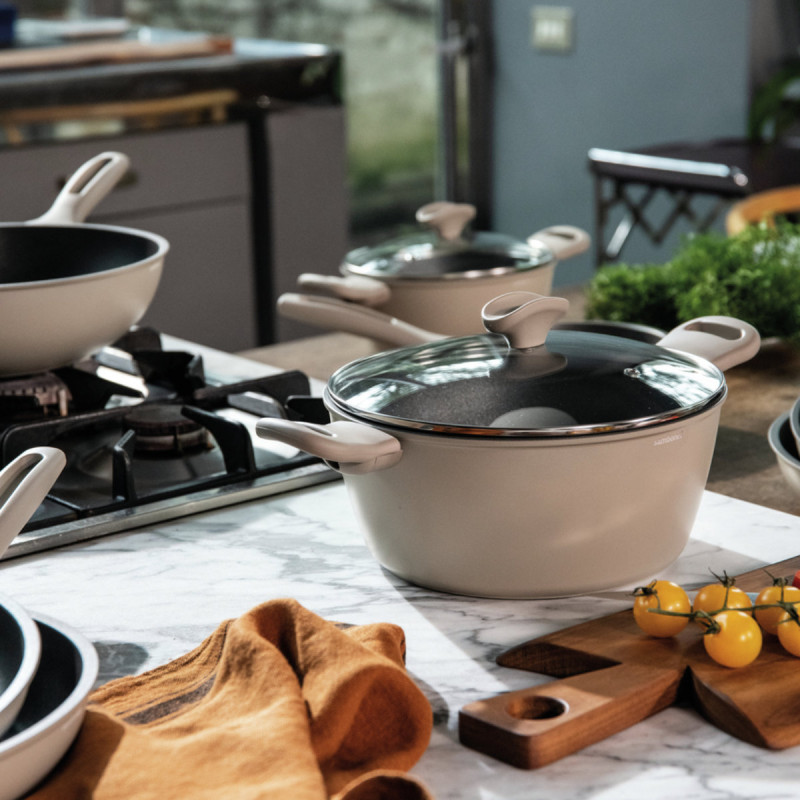 Sambonet Silver Force "Meat pot with lid, 20 cm"