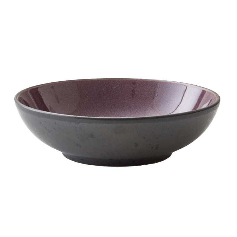 Bitz Gastro black / lilac pasta dish d: 20 cm / h: 6 cm