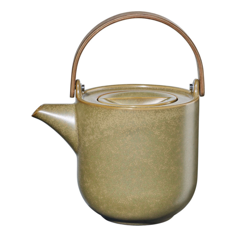 ASA SELECTION Coppa Miso Teapot with stainless steel filter and wooden ...