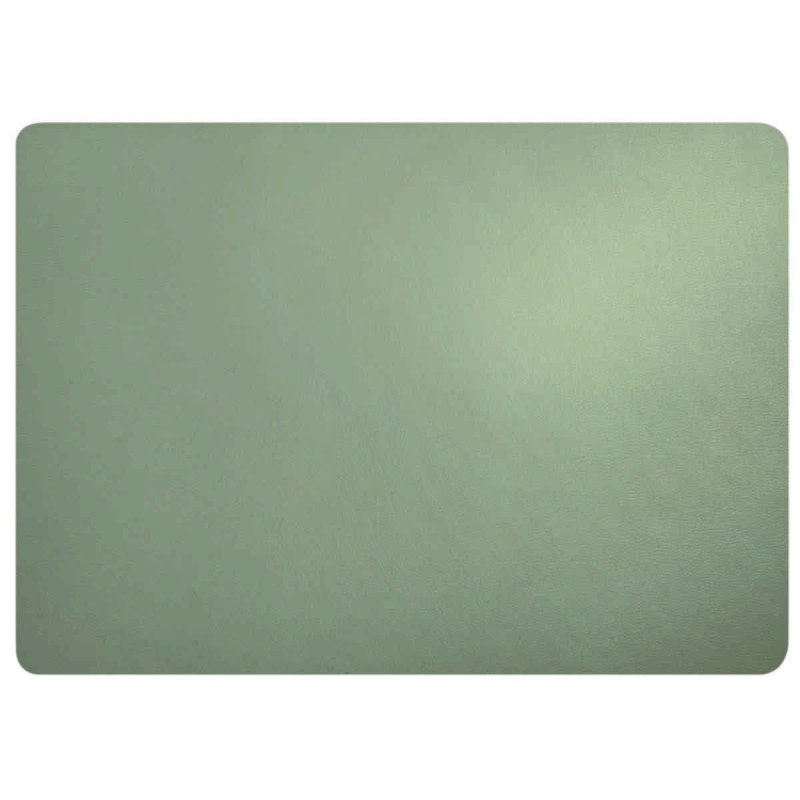 ASA SELECTION Table Tops Leather Optic Fine Table mat mint 33x46 cm