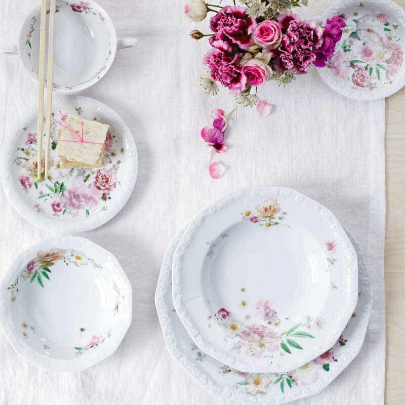 Rosenthal Maria Pink Rose Porcelain