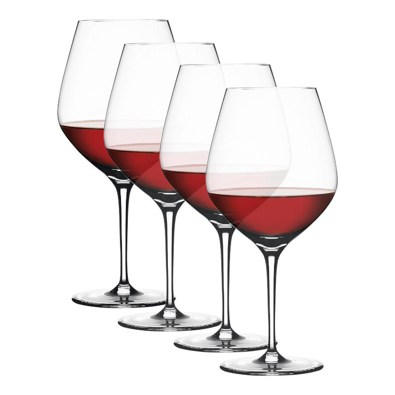 Spiegelau Authentis Burgunder / Rotwein-Ballon Glas Set 4-tlg. 0,75 L